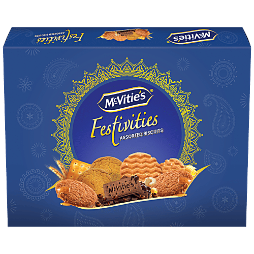Buy McVitie's Diwali Festivities Pack - Assorted Biscuits Online at ...
