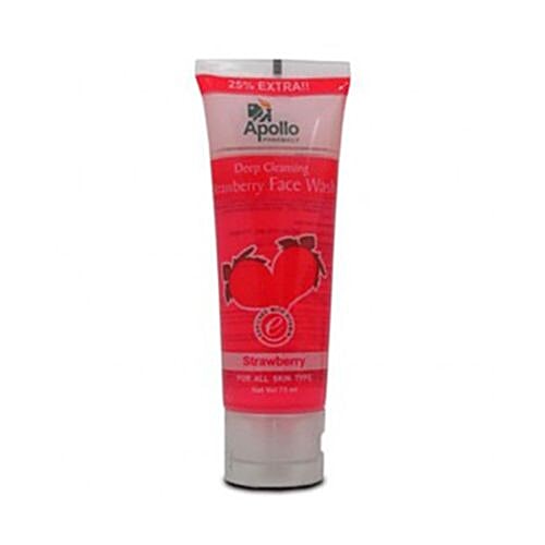 Buy Apollo Pharmacy Face Wash - Deep Cleansing Strawberry, APF0006 ...