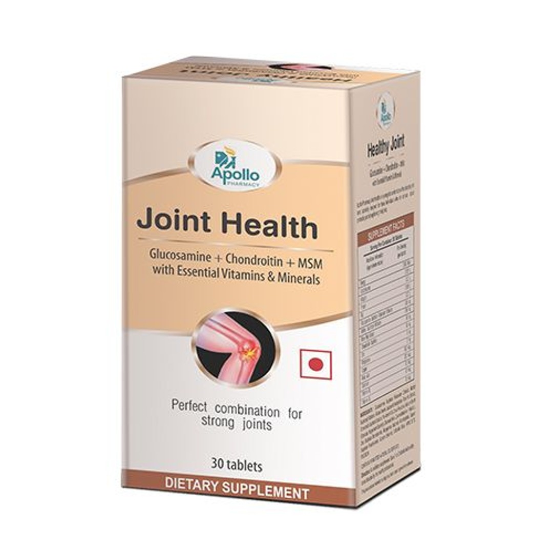 Buy Apollo Pharmacy Tablets Joint Health Apj0001 30 Pcs Online at the ...