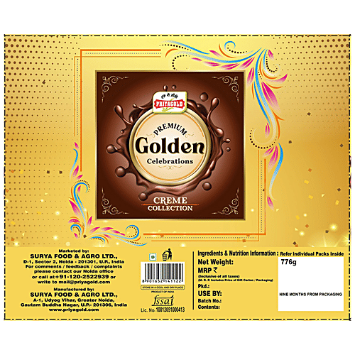 Buy PRIYAGOLD Assorted Cream Collections Online at Best Price of Rs 165 ...