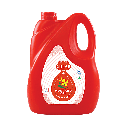 Buy Gulab Mustard Oil 5 Ltr Online at the Best Price of Rs 837.9 ...