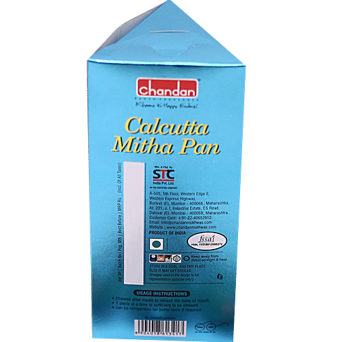 Buy Chandan Mouth Freshner Calcutta Mitha Pan 90 Gm Online At Best ...