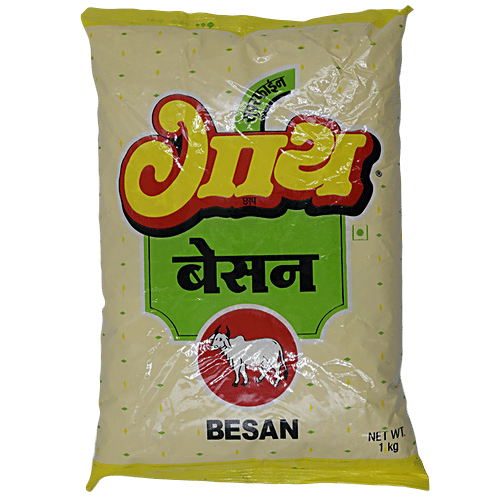 Buy Gaay Chhap Besan Fine 1 Kg Online at the Best Price of Rs 134 ...