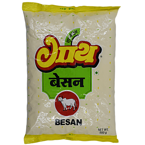 Buy Gaay Chhap Besan Fine 500 Gm Online at the Best Price of Rs 64 ...