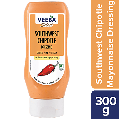 Buy Veeba Chipotle Southwest Dressing 300 Gm Online At Best Price of Rs ...