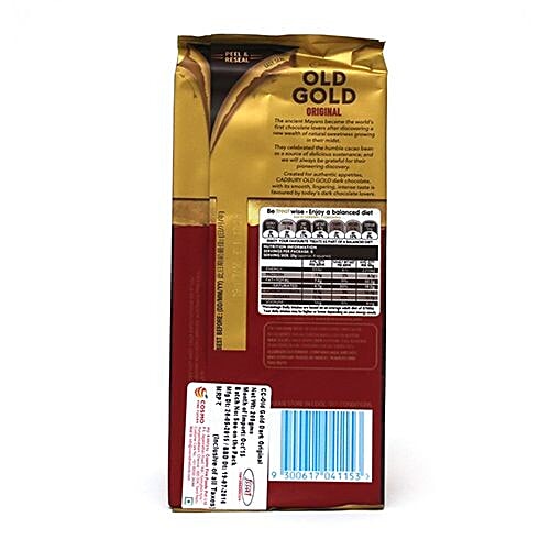 Buy Cadbury Old Gold Dark Chocolate Original 200 Gm Online At Best ...