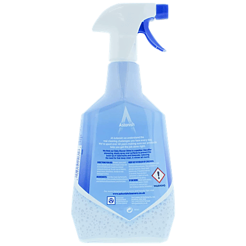 Buy Astonish Daily Shower Shine Cleaner - Disinfects, Eliminates Odours ...