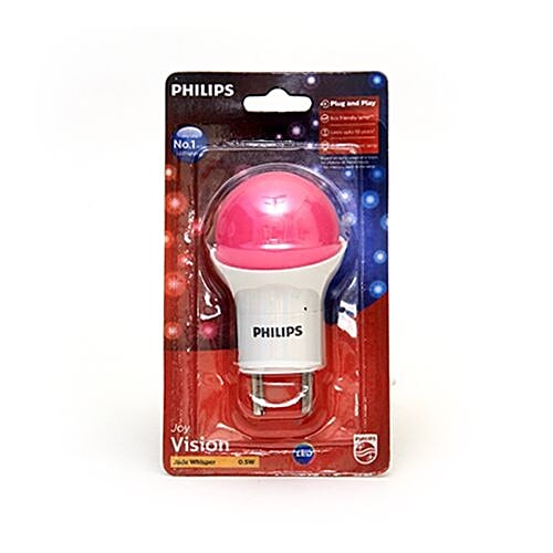 Buy Philips Led Night Lamp Plug Type - Pink Online at Best Price of Rs ...