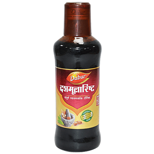 Buy Dabur Dashmularishta - Complete Health Tonic 225 ml Online at Best ...