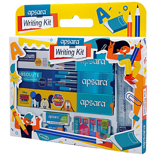 Buy Apsara Writing Kit - Assorted Stationery, For Children, Scholar's ...