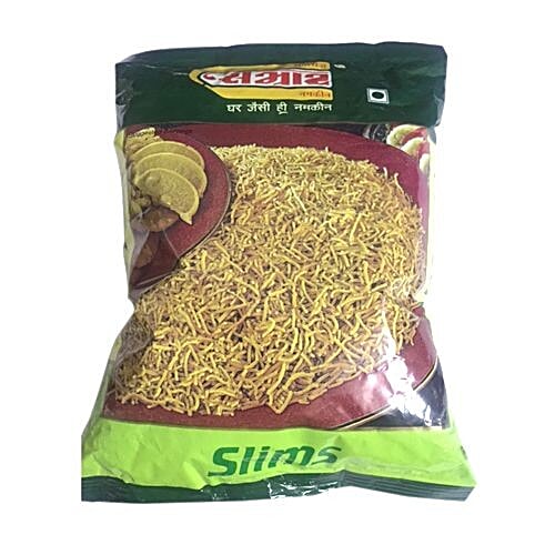 Buy Samrat Sada Sev Namkeen - Slims, Crispy, Indian Snack Online at ...
