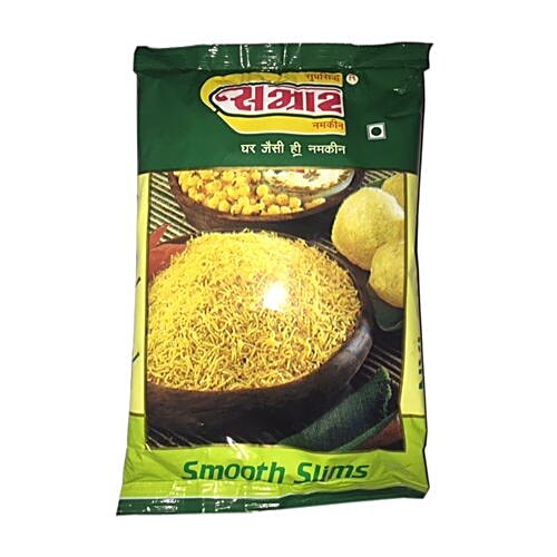 Buy Samrat Nylon Sev Namkeen - Smooth Slims, Crunchy, Indian Snack ...