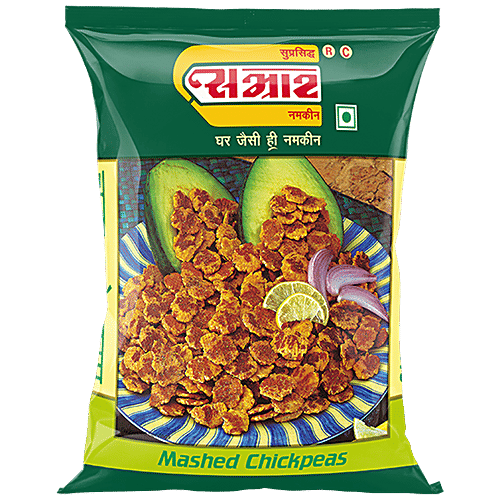 Buy Samrat Chana Jor Garam Namkeen - Mashed Chickpeas, Crunchy, Indian ...