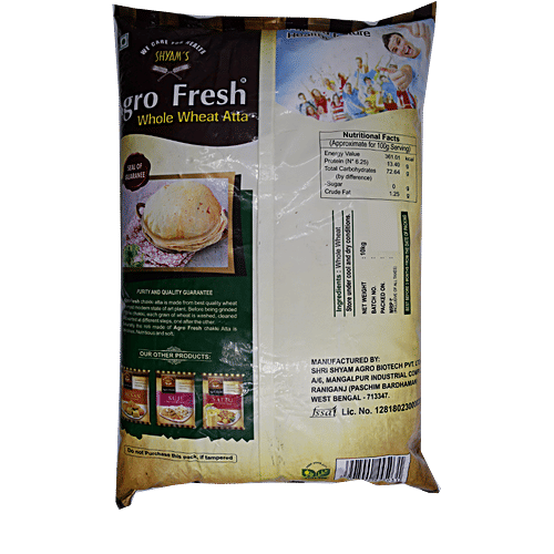 Buy Agro Fresh Atta 10 Kg Online at the Best Price of Rs 375 - bigbasket
