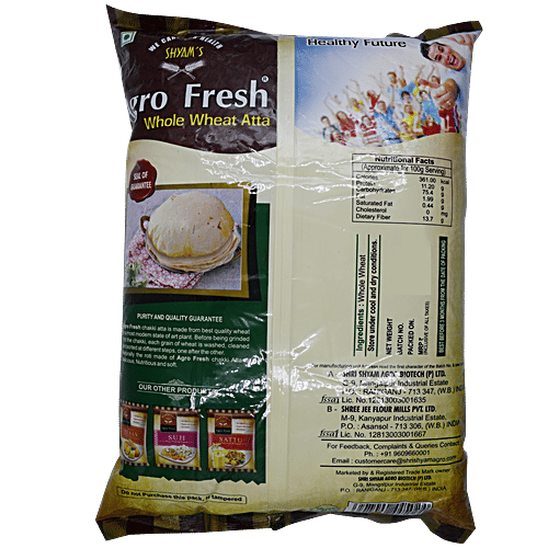 Buy Agro Fresh Atta 5 Kg Online at the Best Price of Rs 190 - bigbasket
