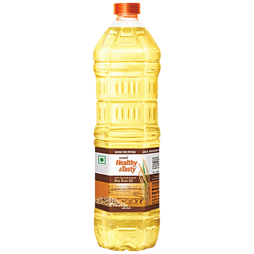 Buy Emami Healthy Tasty Rice Bran Oil 1 Ltr Bottle Online at the Best Price of Rs 118.33 - bigbasket
