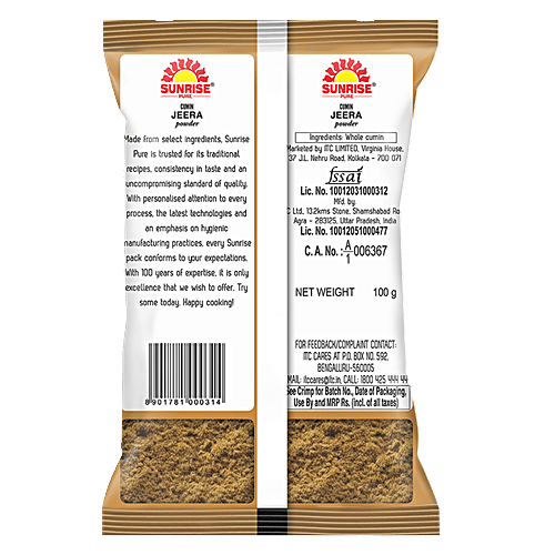 Buy Sunrise Powder Cumin 100 Gm Online at the Best Price of Rs 50 ...