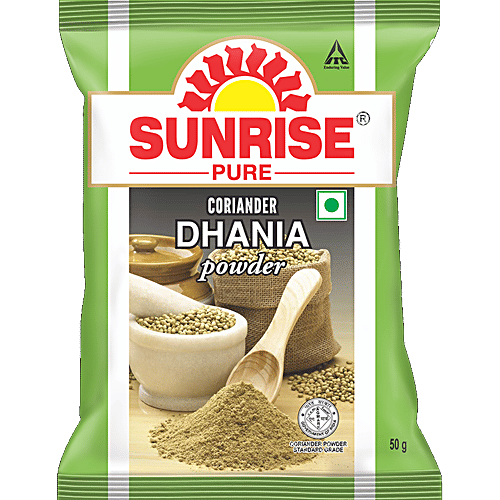 Buy Sunrise Powder Coriander 50 Gm Online at the Best Price of Rs 16 ...
