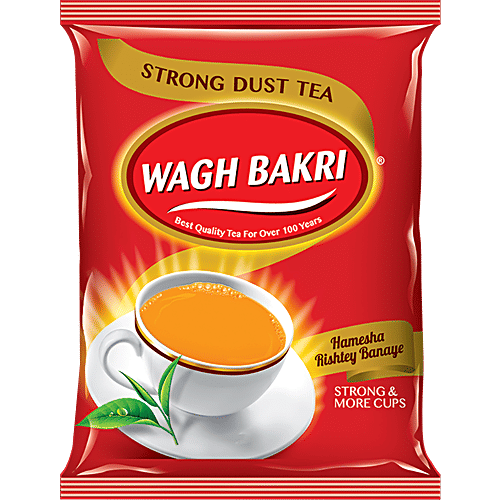 Buy Wagh Bakri Dust Tea 500 Gm Online At Best Price of Rs 245 - bigbasket