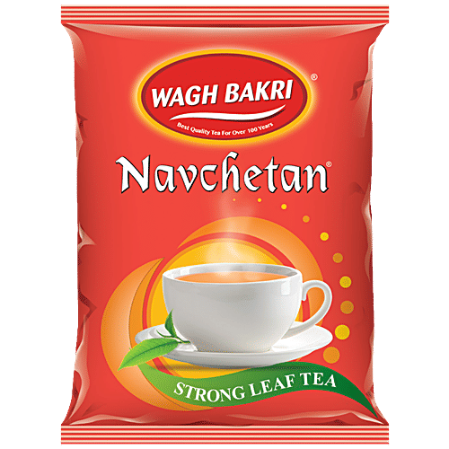 Buy Wagh Bakri Leaf Tea Navchetan 250 Gm Online At Best Price of Rs 50 ...
