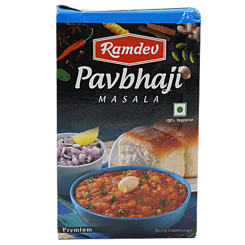 Buy Ramdev Masala Pavbhaji 50 Gm Online at the Best Price of Rs 47 ...