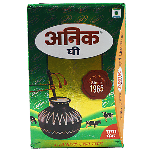 Buy Anik Ghee 1 Ltr Carton Online at the Best Price of Rs 695 - bigbasket