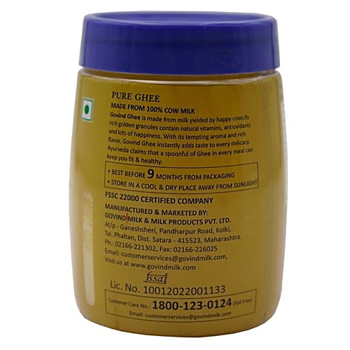 Buy Govind Cow Ghee 200 Ml Jar Online at the Best Price of Rs 156 ...