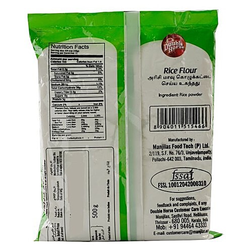 Buy Double Horse Flour Rice 500 Gm Online at the Best Price of Rs 49.50 ...
