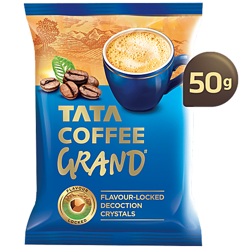 Buy Tata Coffee Coffee Grand 50 Gm Pouch Online at the Best Price of Rs ...