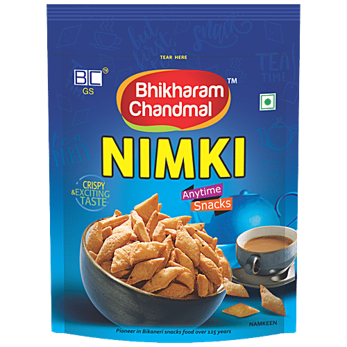 Buy Bhikharam Chandmal Namkeen - Nimki Online at Best Price of Rs 54 ...