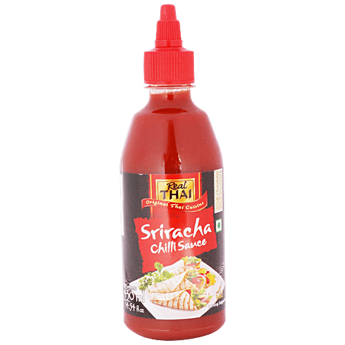 Buy REAL THAI Sriracha Hot Chilli Sauce Online at Best Price of Rs 290 ...