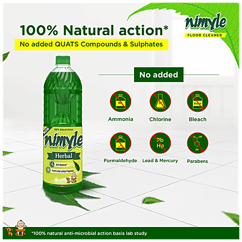 Buy Nimyle Floor Cleaner - Herbal, With Power Of Neem Online at Best ...