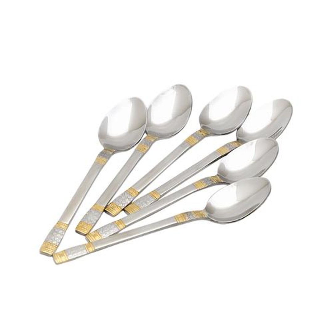 Buy FNS Celebration Stainless Steel - Tea Spoon Set, Cbts06H Online at ...