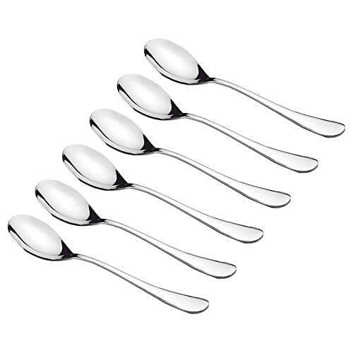 Buy FNS Victoria Stainless Steel - Tea Spoon Set, Vtts06 Online at Best ...
