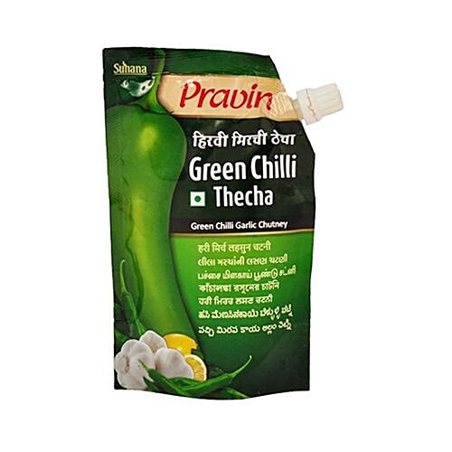 Buy Suhana Thecha Green Chilli 100 Gm Online at the Best Price of Rs ...