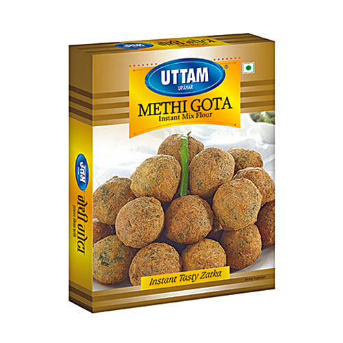 Buy Uttam Methi Gota Instant Mix Flour Online at Best Price of Rs null ...