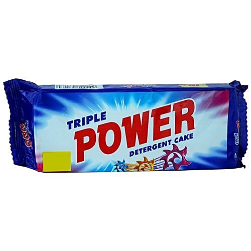 Buy Power Detergent Cake Triple Power 250 Gm Online at the Best Price ...