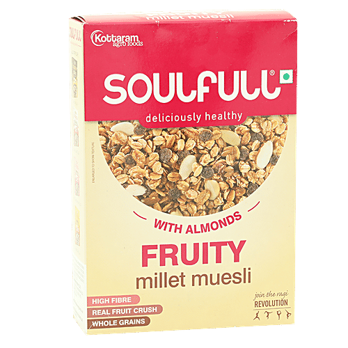 Buy Soulfull Millet Muesli Fruity 400 Gm Online At Best Price of Rs 299 ...