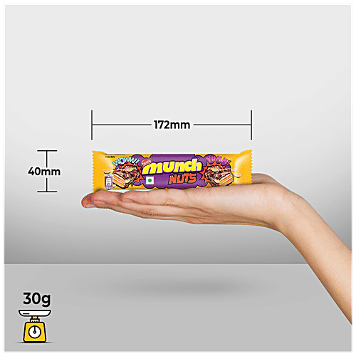 Buy Nestle Munch - Nuts 32 gm Online at Best Price. of Rs 20 - bigbasket