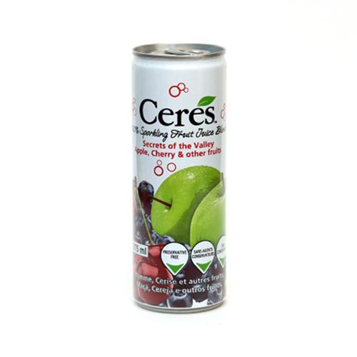 Buy Ceres 100% Sparkling Fruit Juice - Apple, Cherry with Other Fruit ...