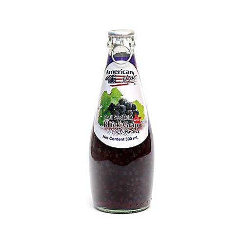 Buy American style Basil Seed Drink - Black Grape Online at Best Price ...