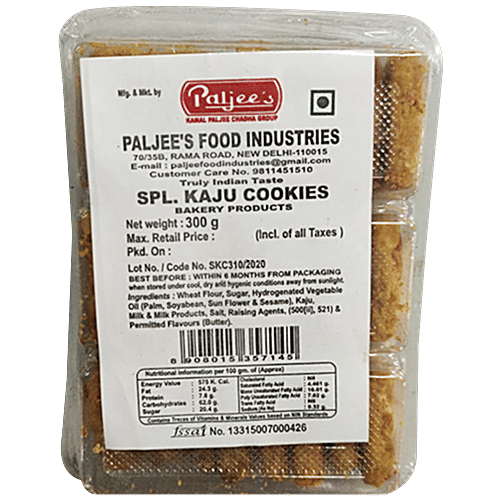 Buy Paljee's Spl.Kaju Cookies Online at Best Price of Rs 170 - bigbasket