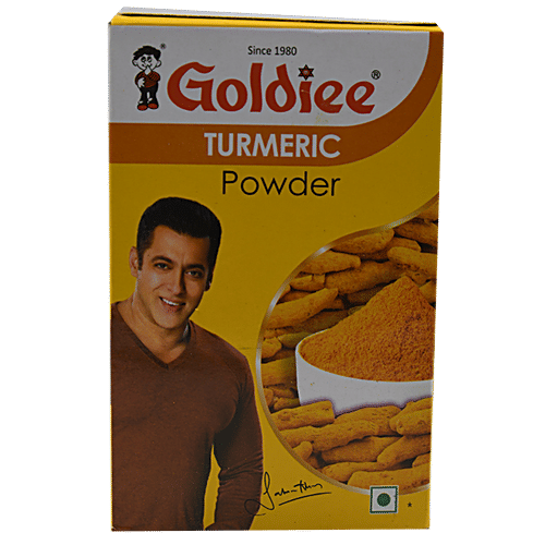 Buy Goldiee Powder Haldi 100 Gm Box Online at the Best Price of Rs 30 ...
