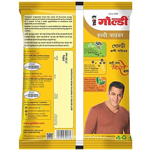 Buy Goldiee Powder - Haldi Online at Best Price of Rs 74 - bigbasket