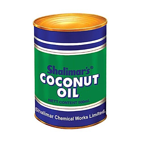 Buy Shalimars Hair Oil Coconut 500 Ml Tin Online at the Best Price of ...