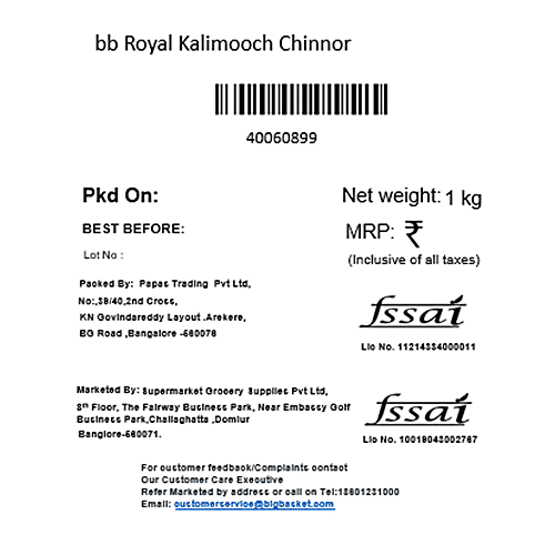 Buy BB Royal Kalimooch Chinnor Online at Best Price of Rs 99 - bigbasket