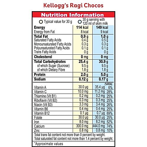 Buy Kelloggs Chocos - Ragi Online at Best Price - bigbasket