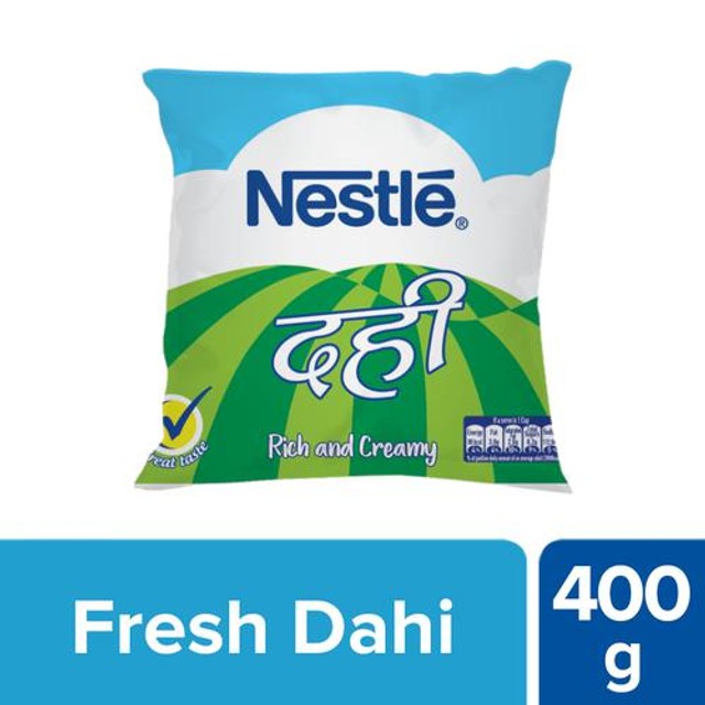 Buy Nestle Dahi Fresh Naturally 400 Gm Online at the Best Price of Rs ...