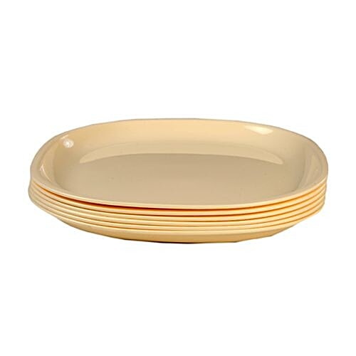 Buy Signoraware Full Plate Square - Off White 214 Online at Best Price ...