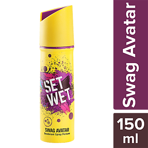 Buy Set Wet Deodorant Spray Perfume - Swag Avatar 150 ml Online at Best ...